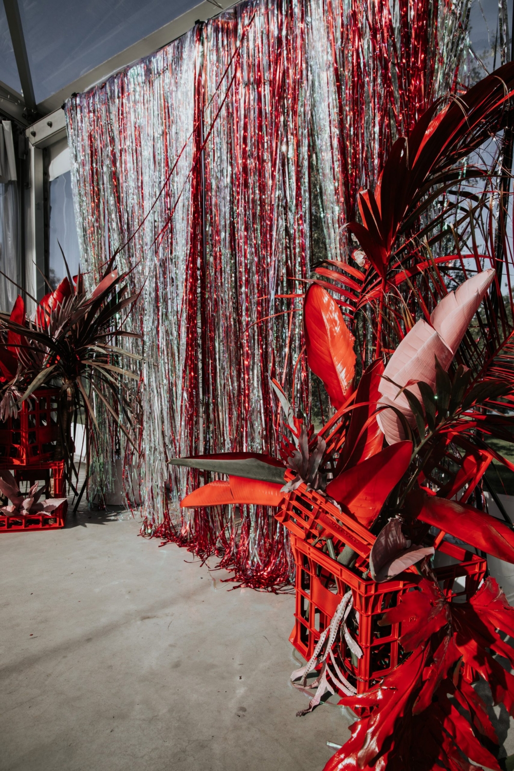 Bright & Modern Red Styling ideas With "The Red Party" - Polka Dot Wedding