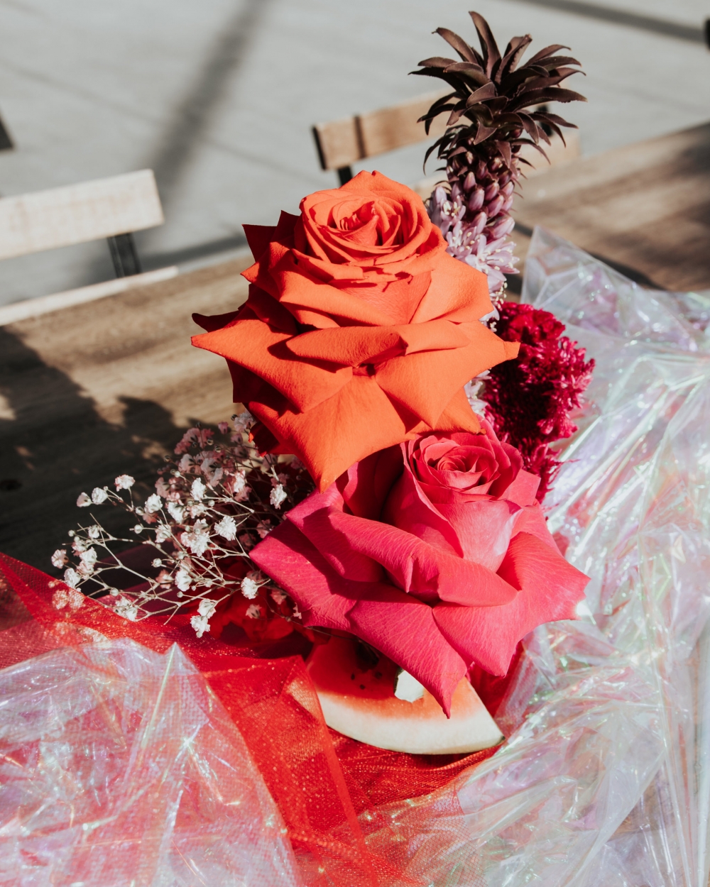 Bright & Modern Red Styling ideas With "The Red Party" - Polka Dot Wedding
